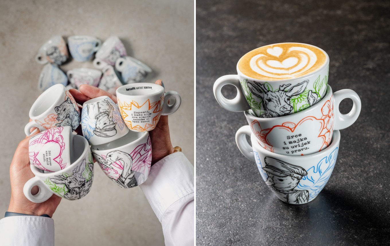 Stigla je jedna od najodvažnijih Barcaffè Artist Edition kolekcija do ...